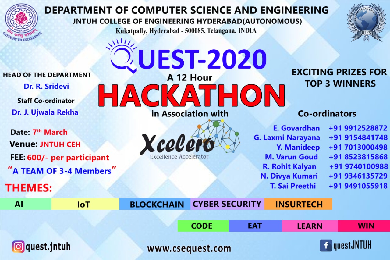 JNTUH University College Of Engineering Science Technology Hyderabad 
